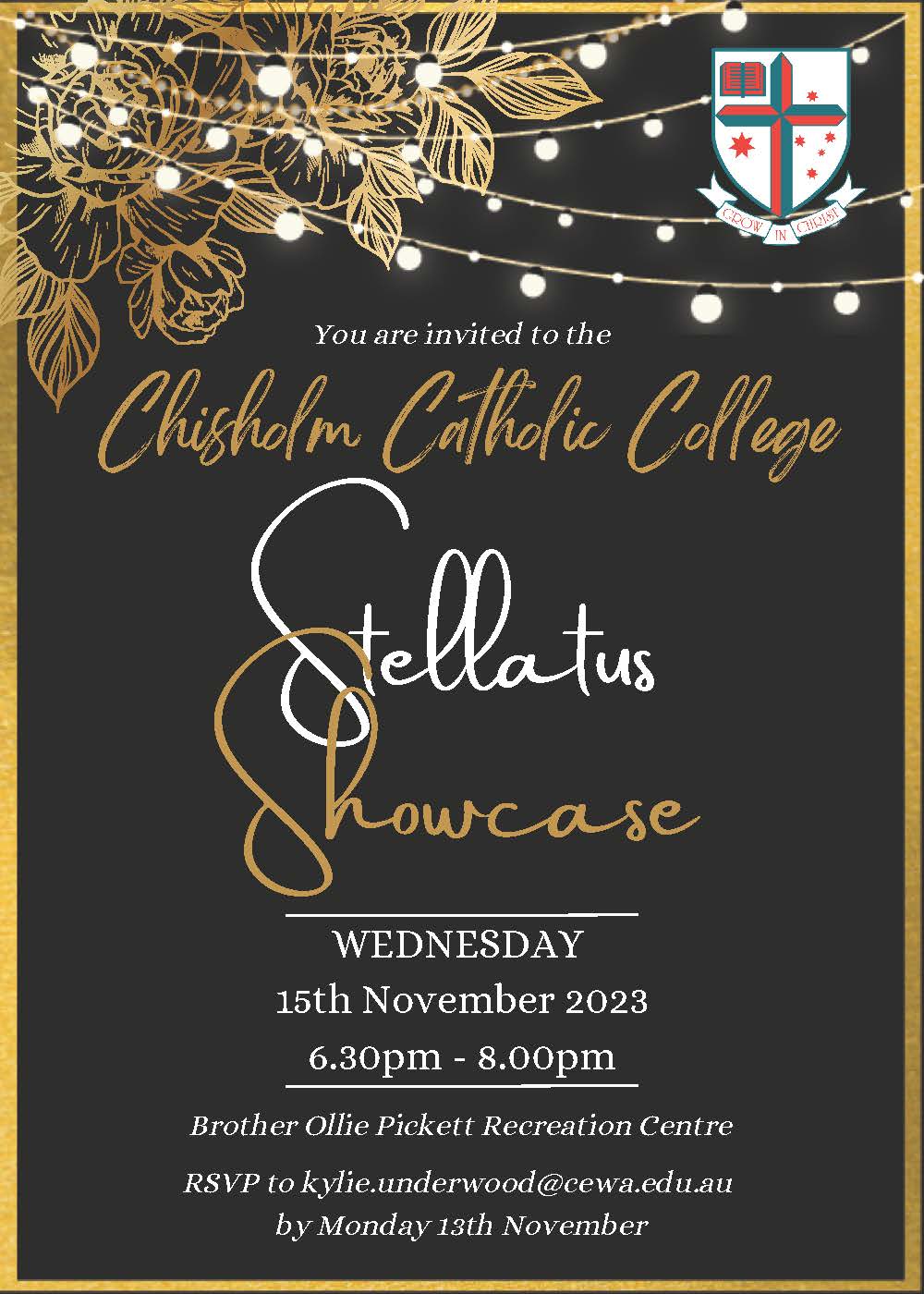 Invitation to Stellatus Showcase – Chisholm Catholic College
